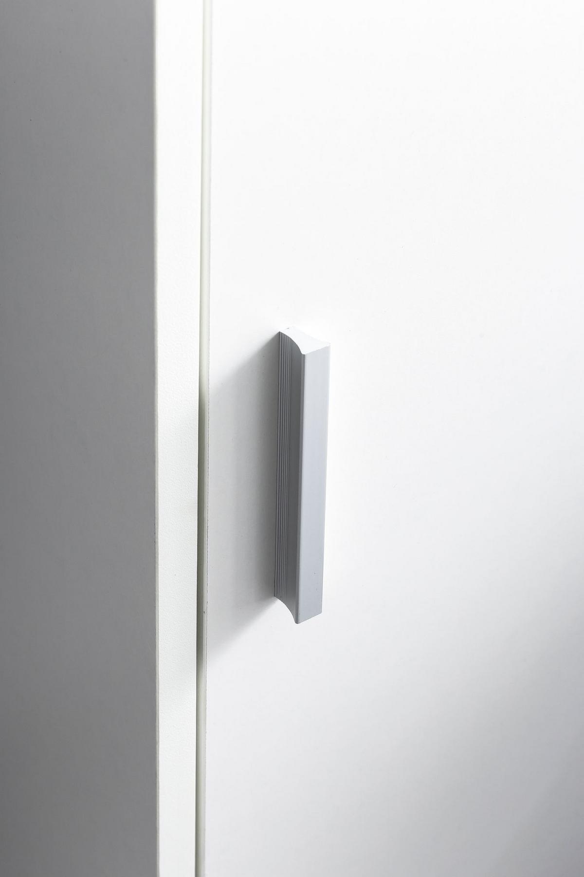 KADIMA DESIGN BADSCHRANK Weiß 30x95,5x30 cm aus Melamin mit kratzfester ...
