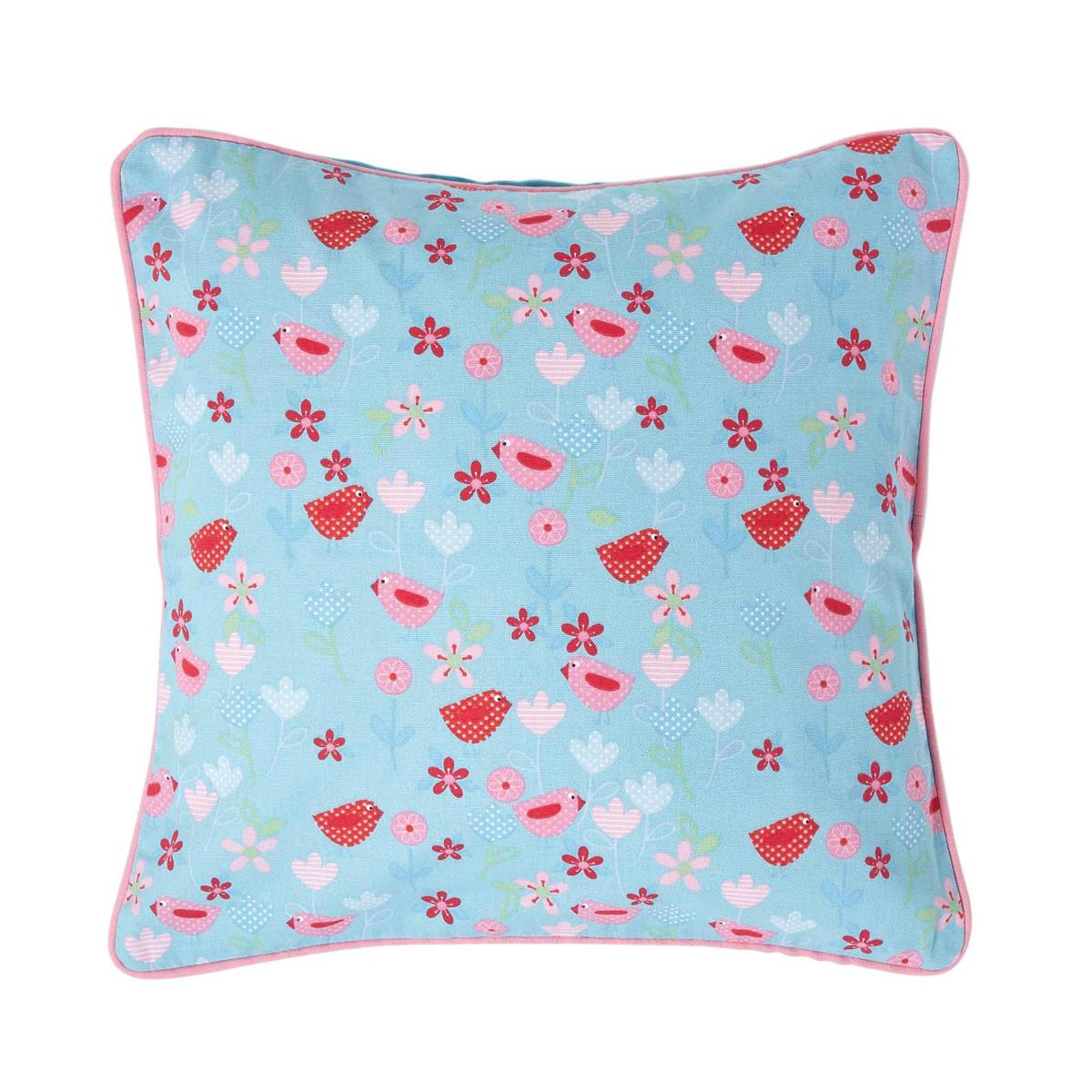 Homescapes KISSENHÜLLE Vögel & Blumen 45/45 cm online kaufen mömax