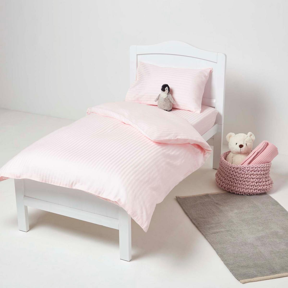 Homescapes DAMAST-SPANNBETTLAKEN 2er-Set für Babybett, 60/120 cm online ...