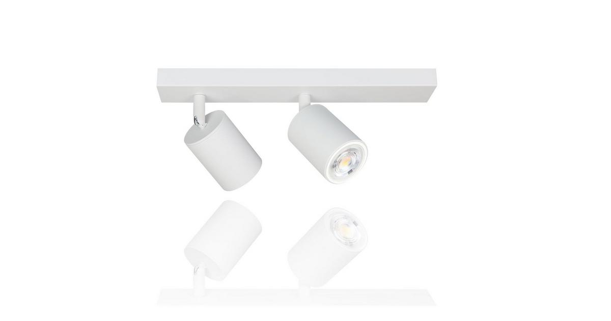 Nettlife DECKENSTRAHLER Glanz 2-flammig 30/6/10 cm online kaufen mömax