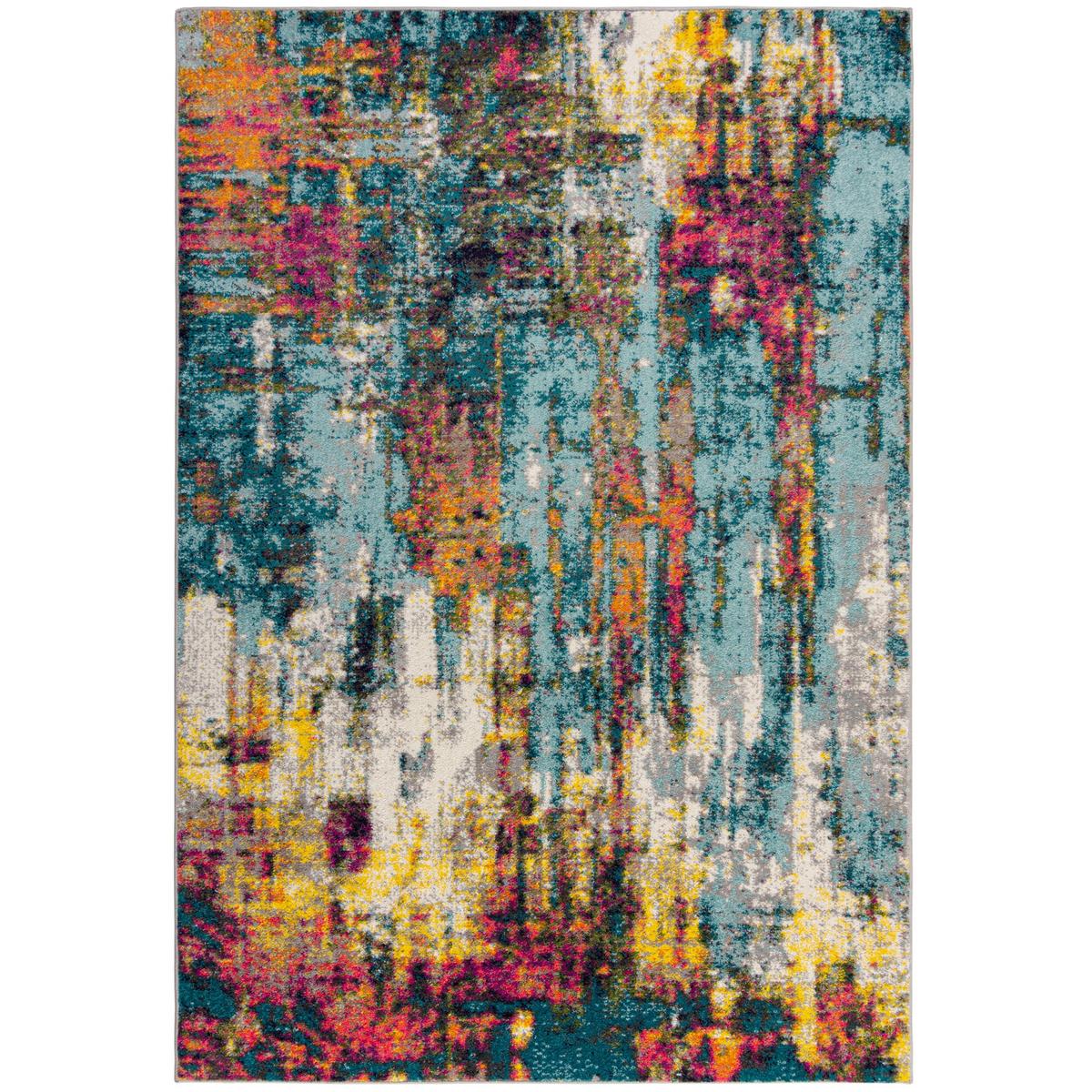 KADIMA DESIGN TEPPICH handgewebt FAL, abstrakt, Bunt, 120 x 170 cm ...