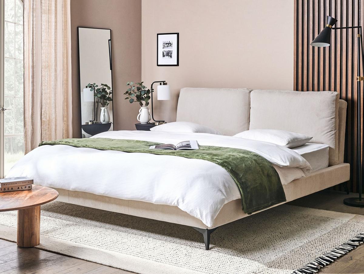 Beliani POLSTERBETT 180/200cm Helles Beige Melle online kaufen mömax