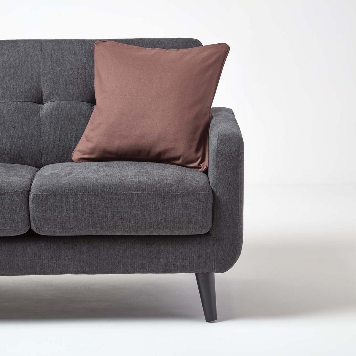Homescapes KISSENHÜLLE braun 60/60 cm, 100% Baumwolle online kaufen mömax