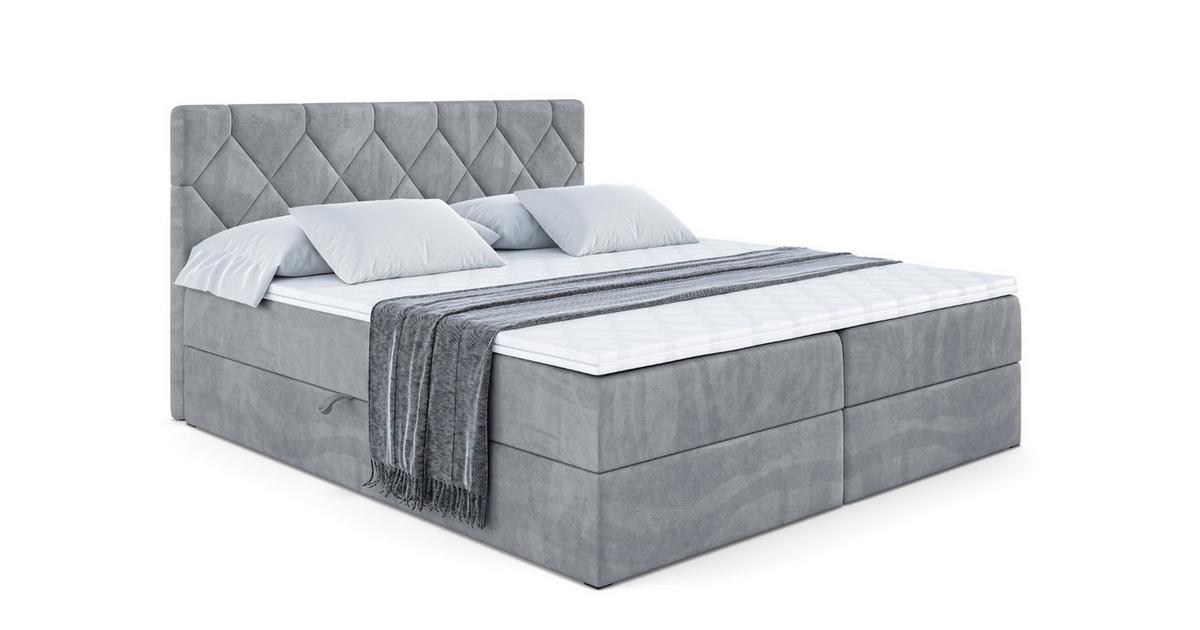 ALTDECOR BOXBETT mit Matratze H3 und Lattenrost - CATOR - 180 x 200 ...