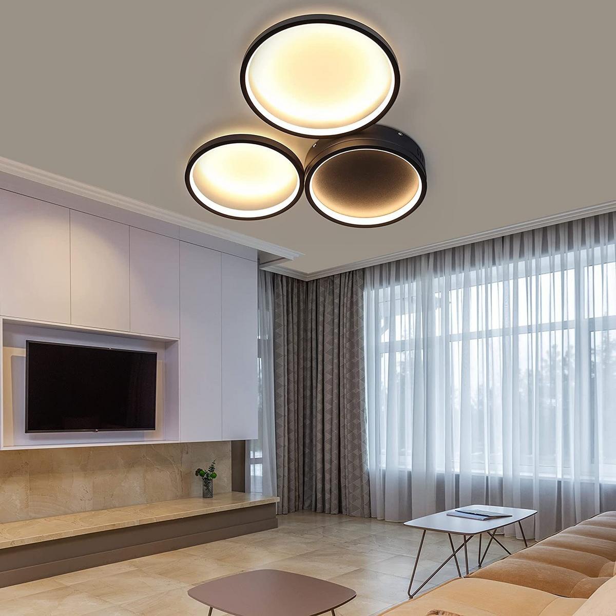 Nettlife LED-DECKENLEUCHTE Dreiring 43.5/35.5/6 cm online kaufen mömax