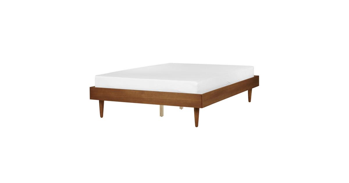 Beliani BETT mit Lattenrost 140/200 cm Braun Toucy online kaufen mömax