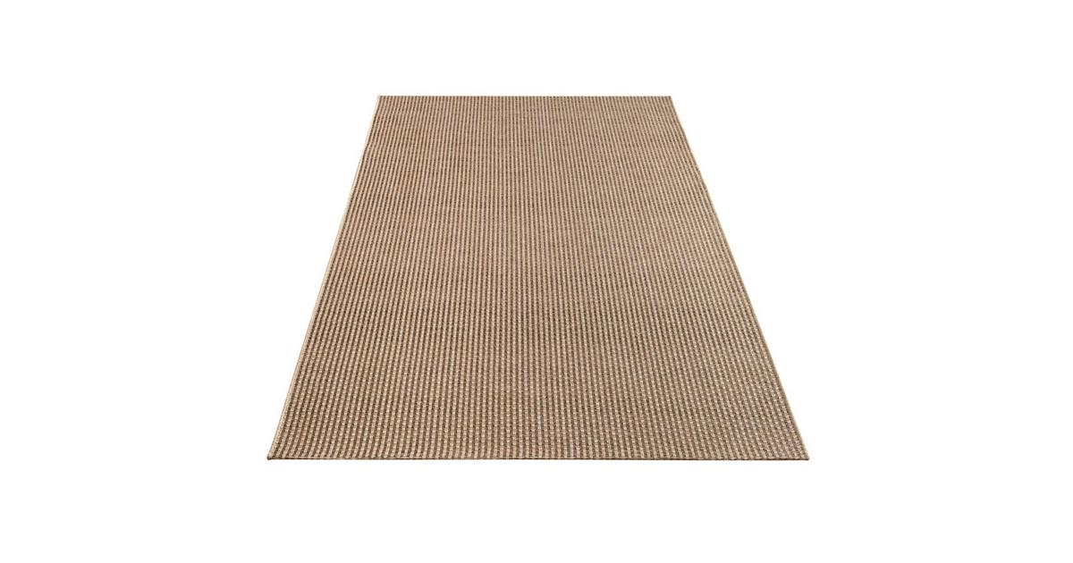 KADIMA DESIGN FLACHWEBTEPPICH, einfarbig, aus Polypropylen, Beige, 120 ...
