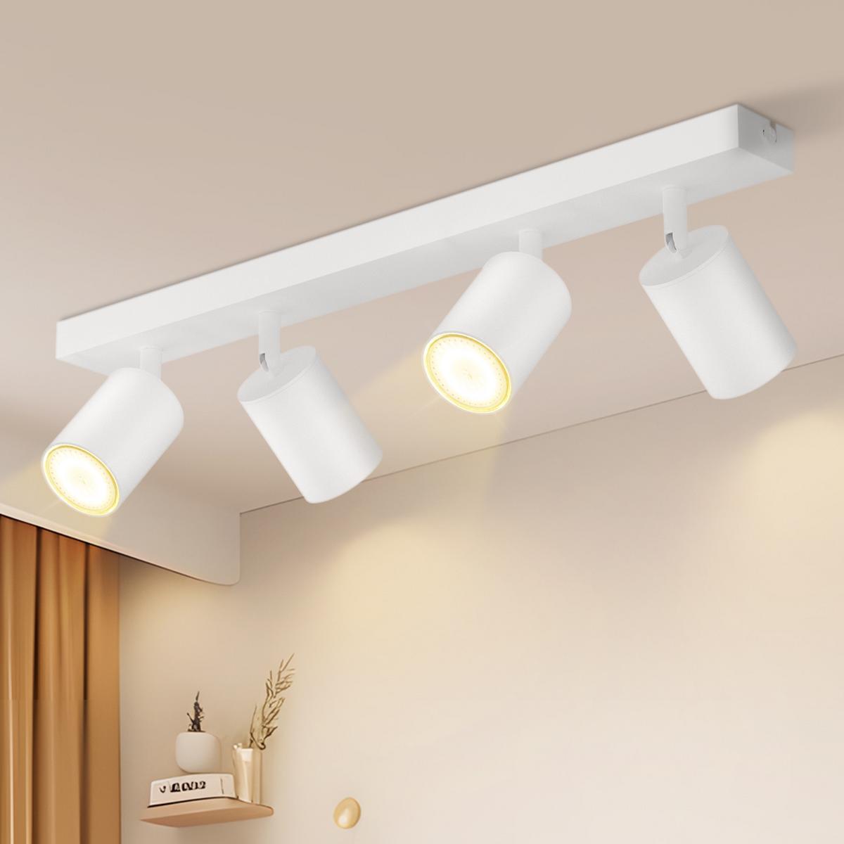 Nettlife DECKENSTRAHLER Glanz 4-flammig 54/6/10 cm online kaufen mömax