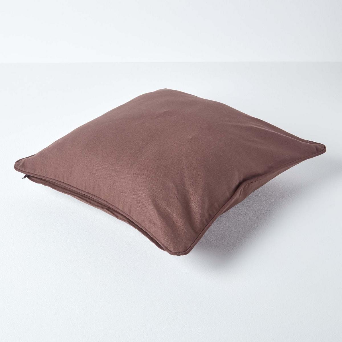 Homescapes KISSENHÜLLE braun 60/60 cm, 100% Baumwolle online kaufen mömax