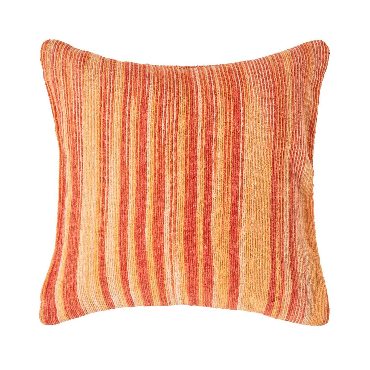 Homescapes KISSENHÜLLE Chenille Tie Dye terracotta 45/45 cm online ...
