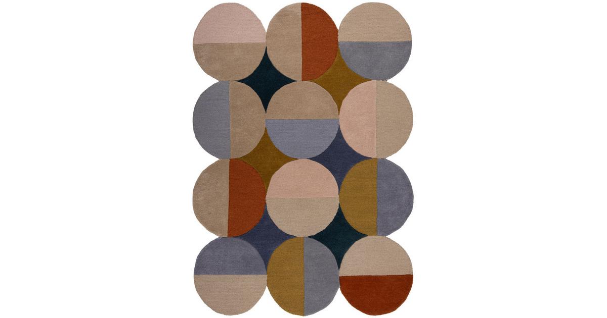 KADIMA DESIGN WOLLTEPPICH HALLEIN, mit Wellenmuster, Bunt, 200 x 290 cm ...