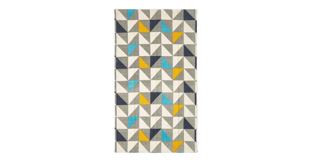 Homescapes BAUMWOLLTEPPICH Copenhagen geometrisch 160/230 cm online ...