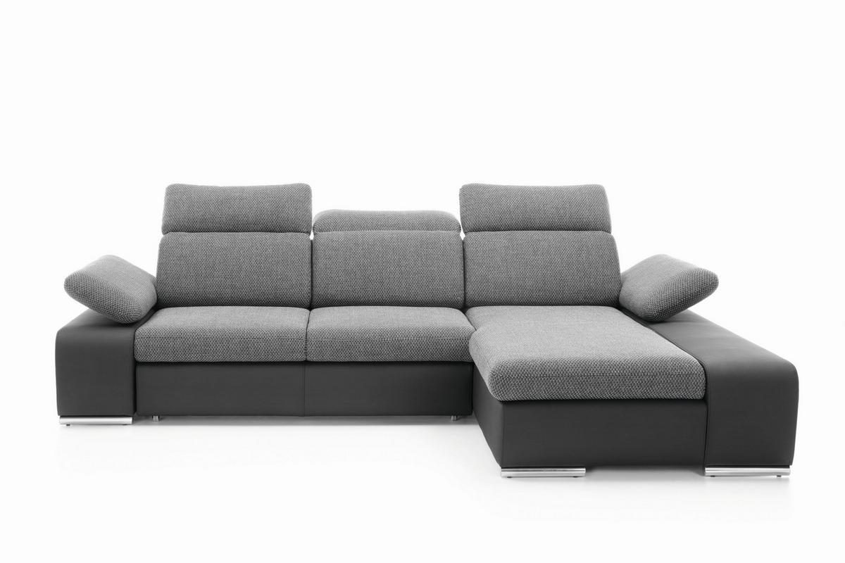 Ecksofa Wei Grau