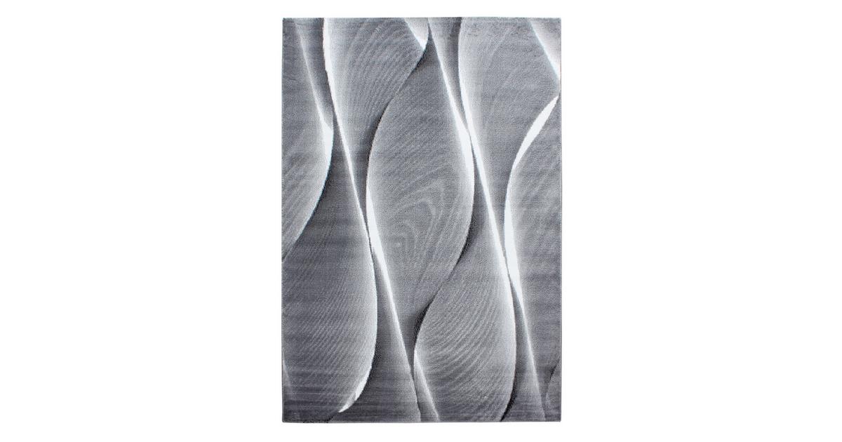 KADIMA DESIGN KURZFLORTEPPICH DRAU, mit Farbverlauf, Schwarz, 140 x 200 ...