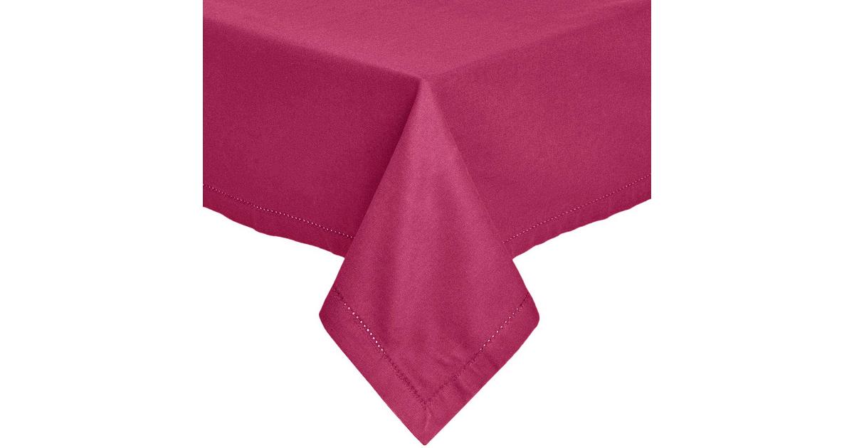 Homescapes TISCHDECKE weinrot 137/137 cm, 100% Baumwolle online kaufen ...
