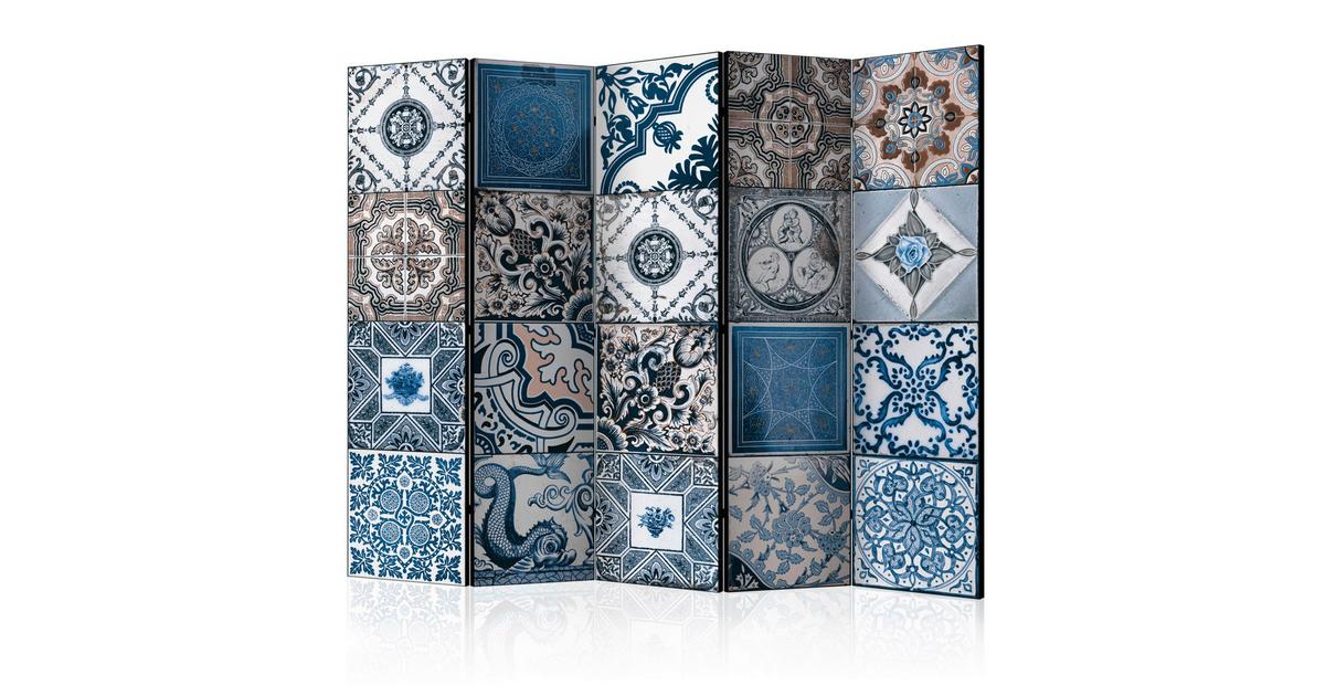 Paravan Blue Arabesque I, 5-Delni, Akustičen spletno naročilo mömax