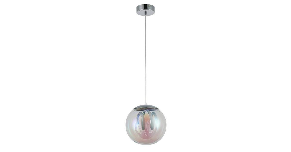 LED-Hängeleuchte Moderni Chrom/Perlmutt max. 12 Watt online kaufen mömax