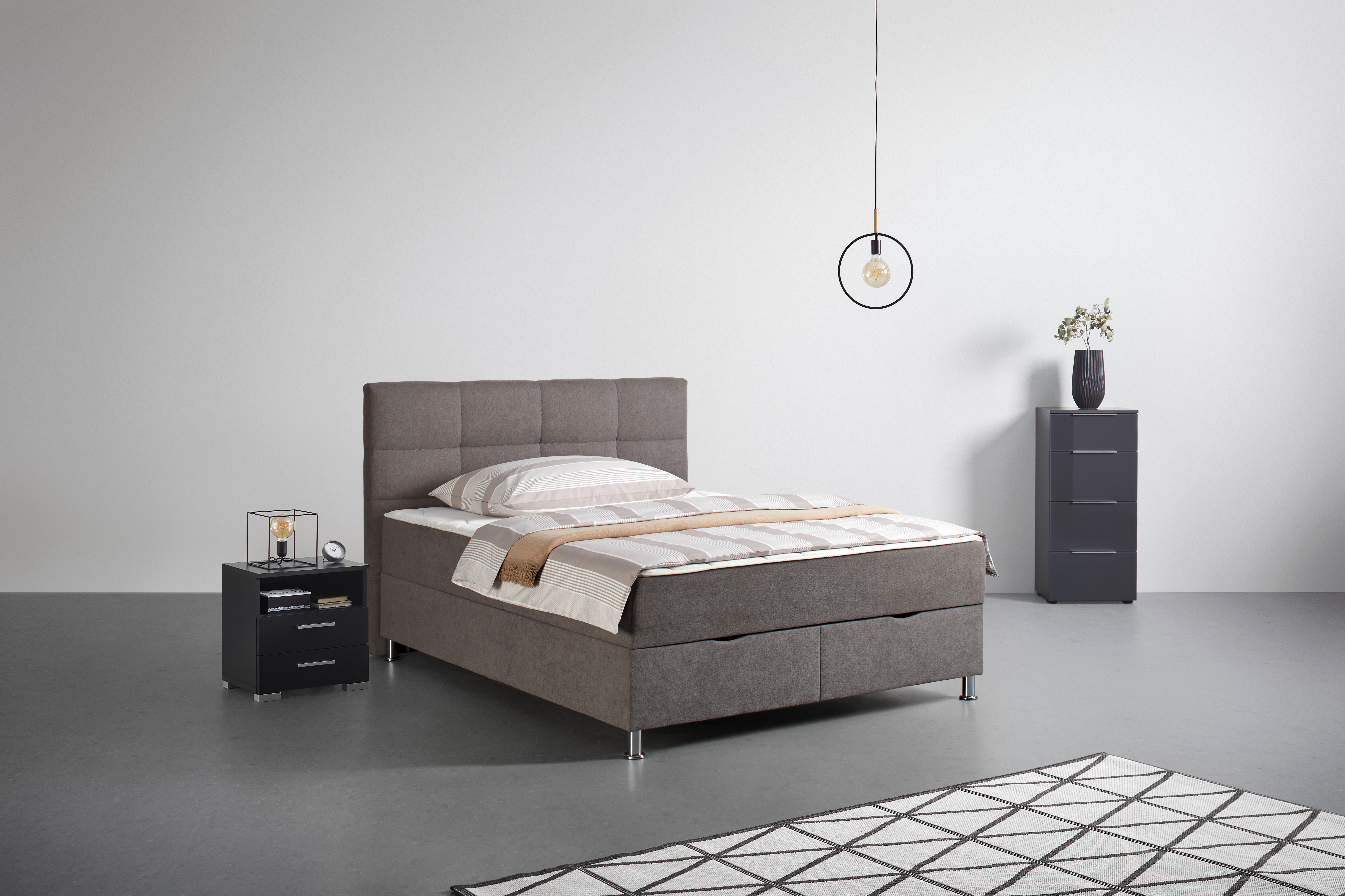 Box Krevet Oviedo 160/200 cm , siva kupujte online mömax