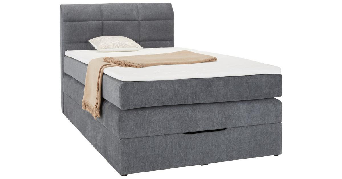 Postelja Boxspring Runner, Siva, 120x200 spletno naročilo mömax