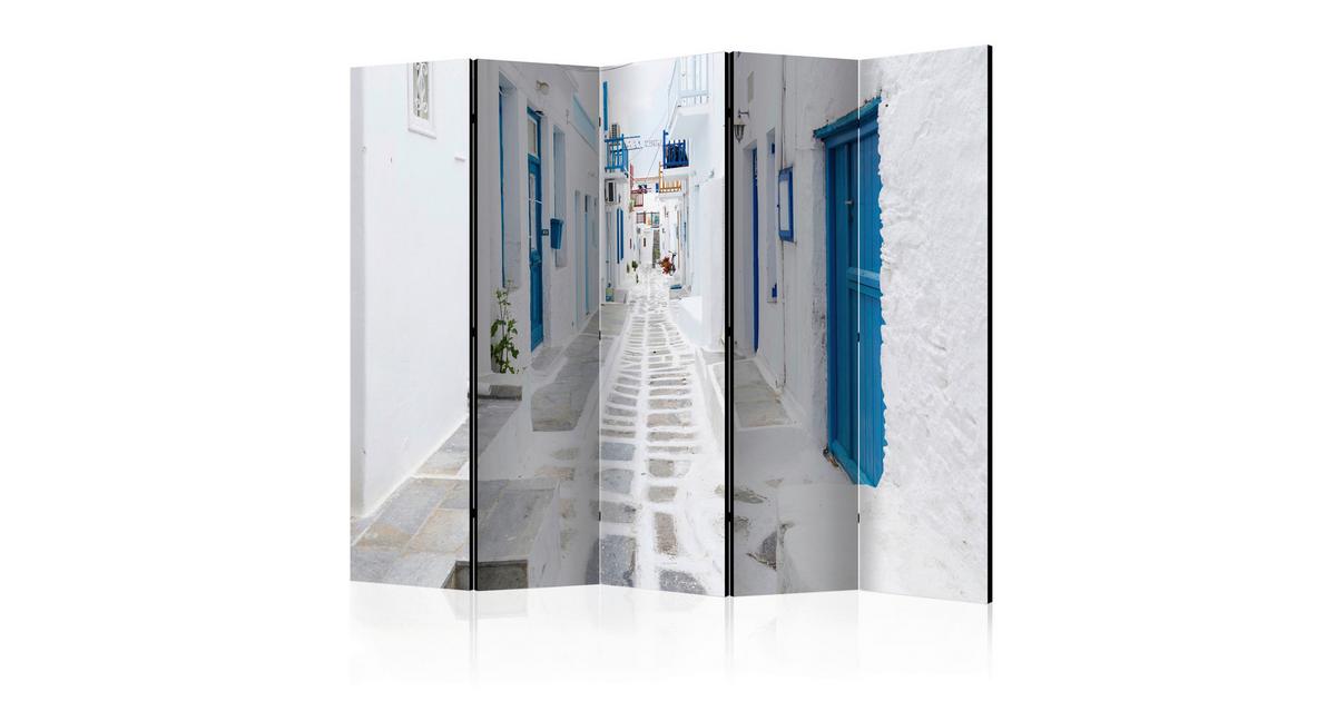 Paravent Greek Dream Island II Weiß/Hellblau online kaufen mömax