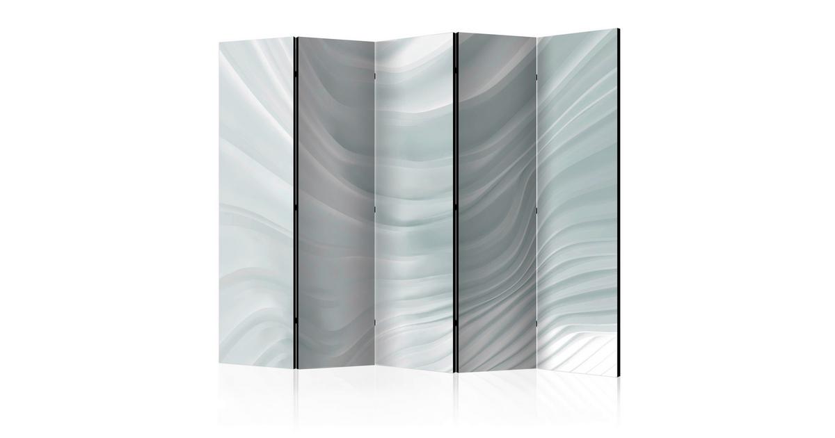 Paravan Waving White I, 5-Delni, Dvostranski spletno naročilo mömax