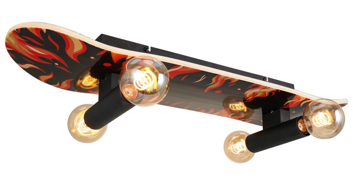 Deckenleuchte Skati Schwarz max. 40 Watt online kaufen mömax