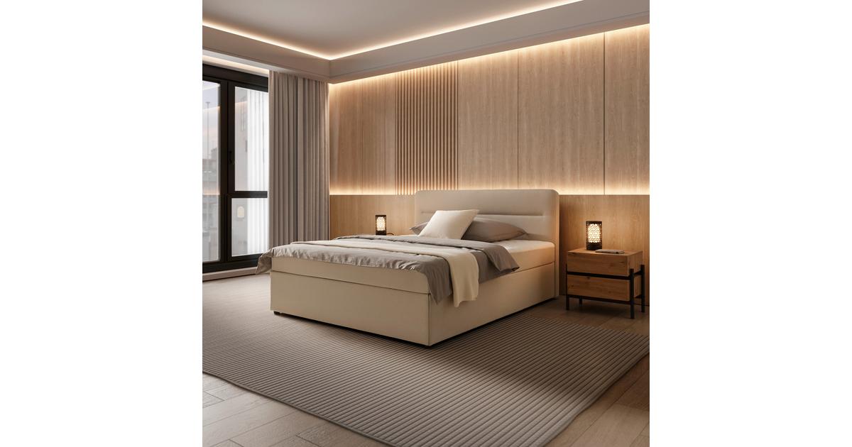 Box Krevet Marco 160/200 cm krem kupujte online mömax