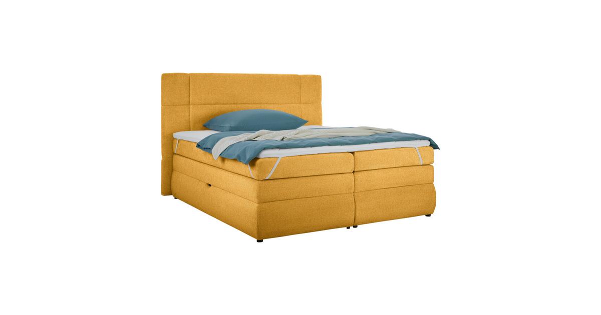 Boxspring Krevet Palace 180/200 cm boje jantara kupujte online mömax