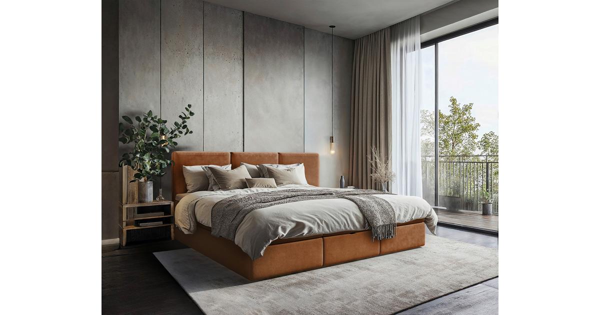 Familienbett 210x200 Terracotta » Online bestellen