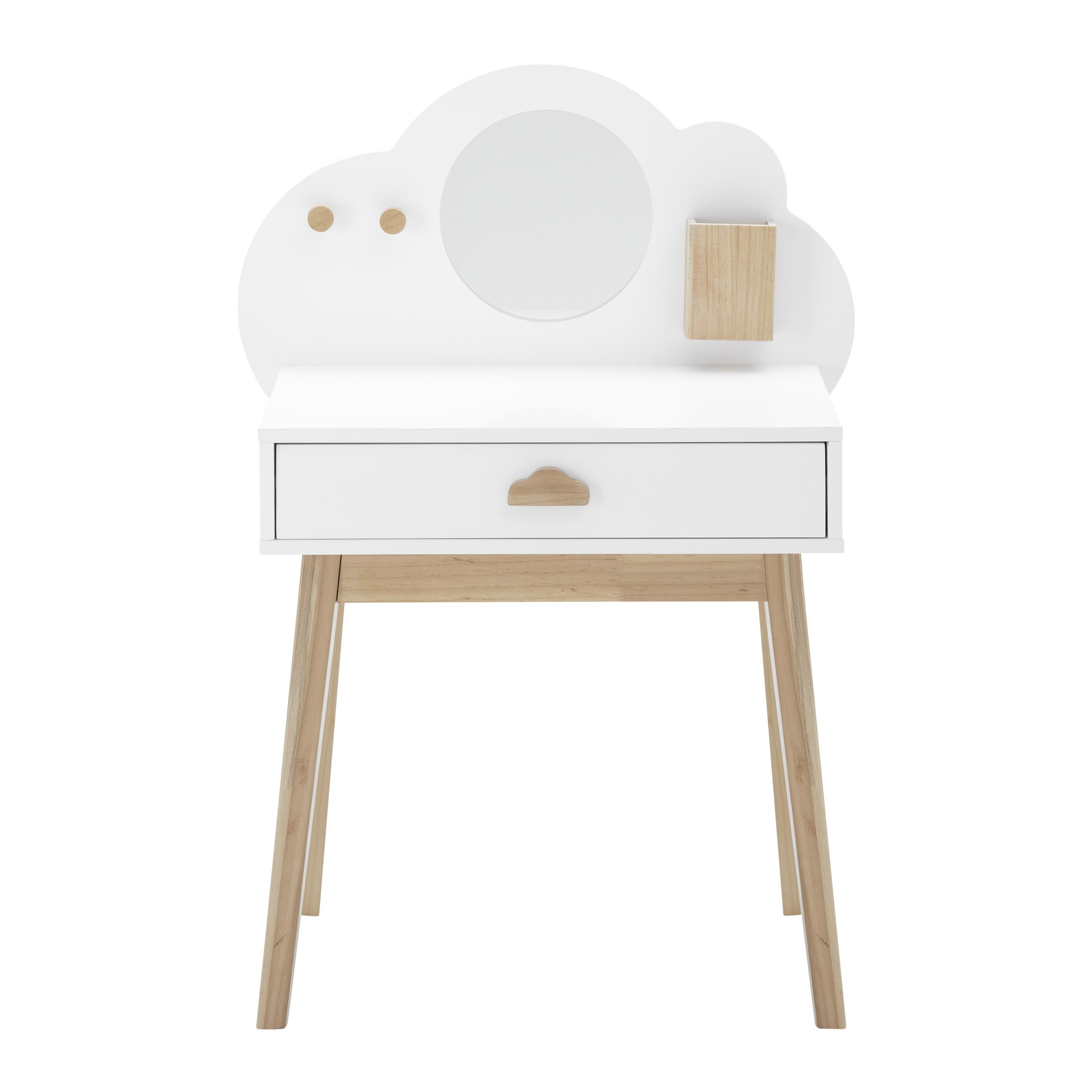Kindertisch in Eiche und Weiß online bestellen
