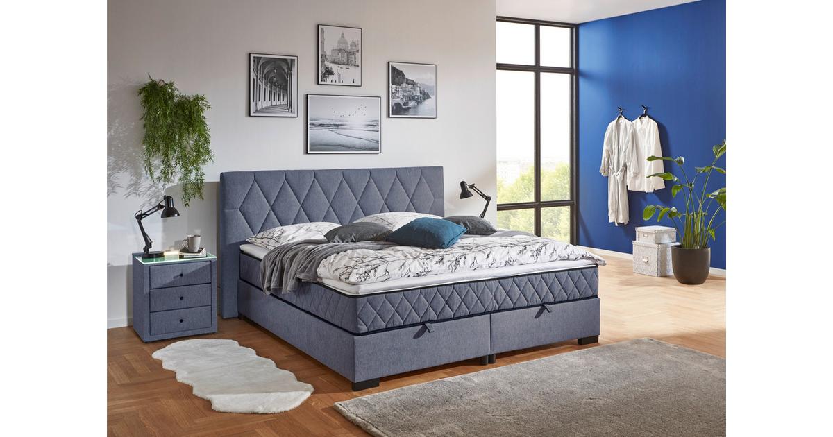 Box Krevet Maya B 160/200 cm sivoplava kupujte online mömax