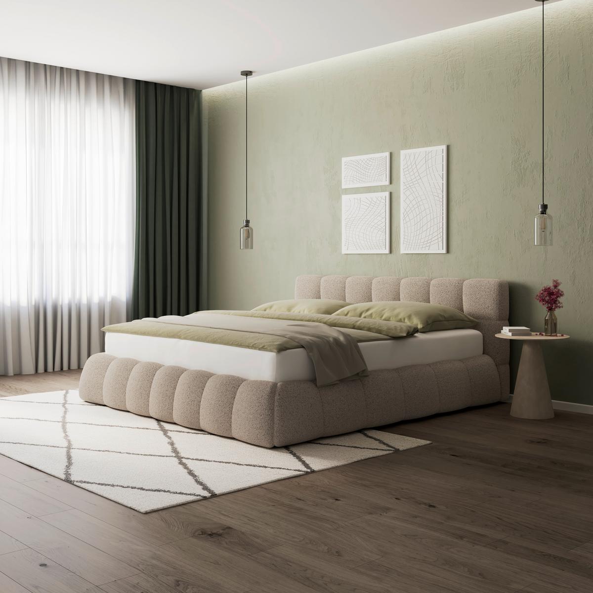 Tapecirani Krevet Marija 180/200 cm smeđa kupujte online mömax