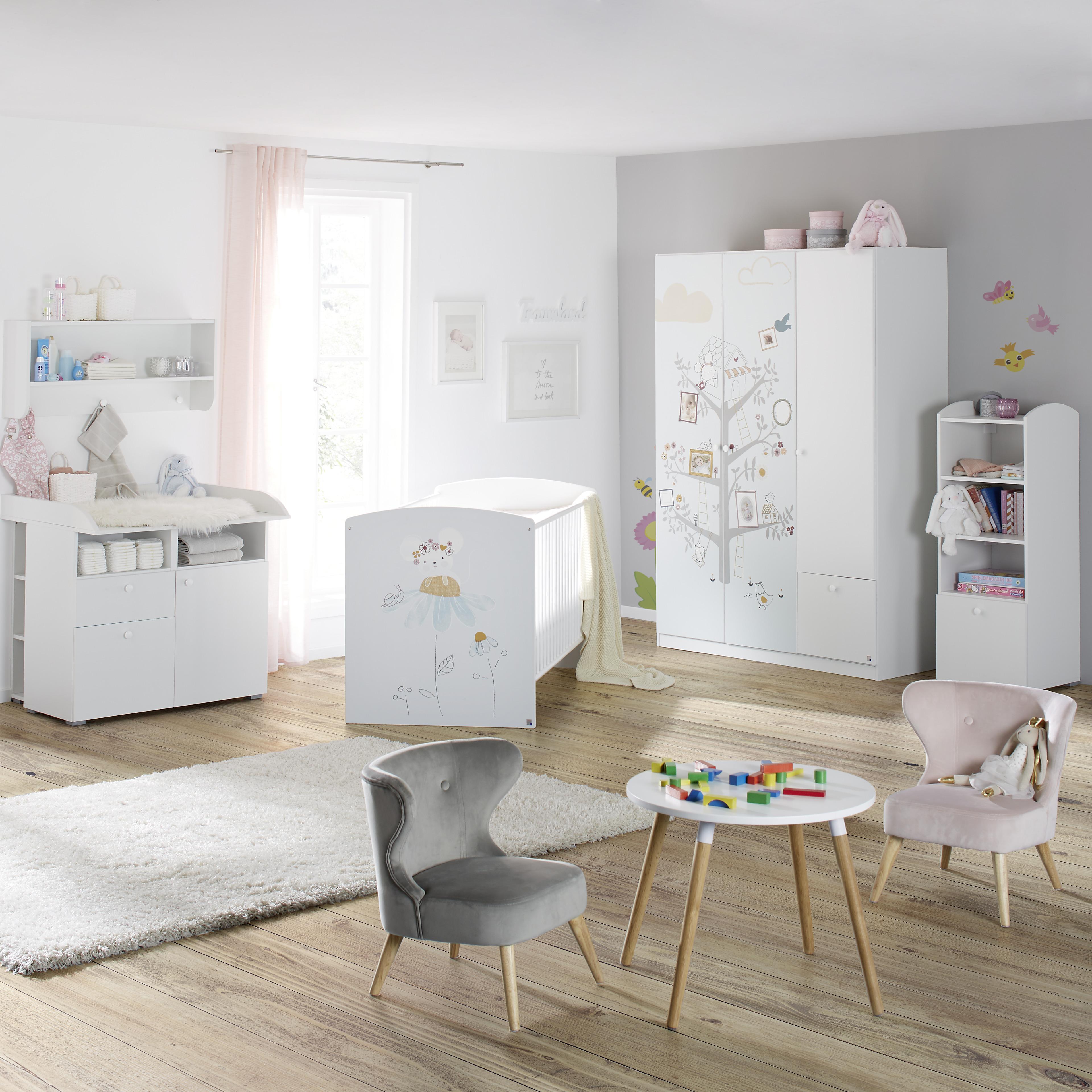 Kindertisch in Eiche und Weiß online bestellen