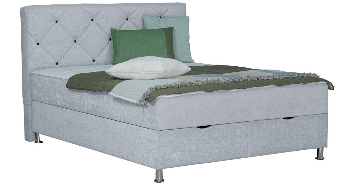 PAT BOX BLACK DIAMOND 180/200 cm gri deschis comandă online moemax