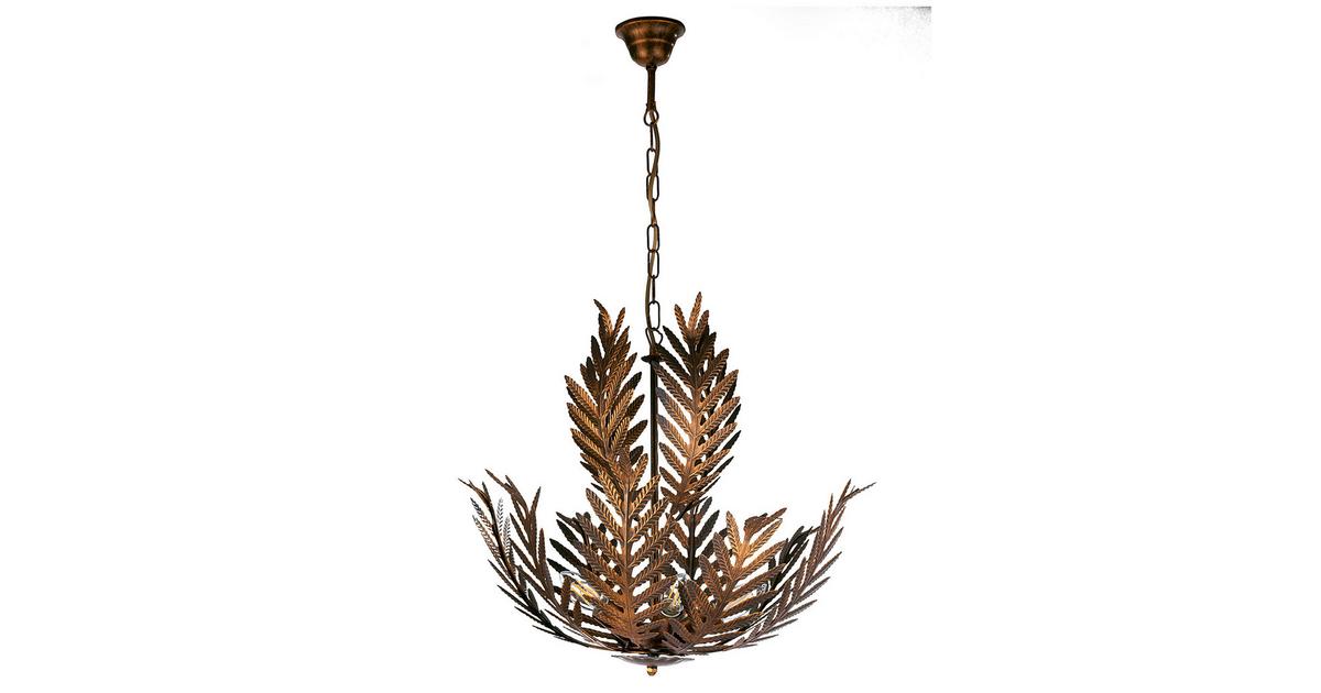 Hängeleuchte Felce Bronzo Bronzefarben max. 6 Watt online kaufen mömax