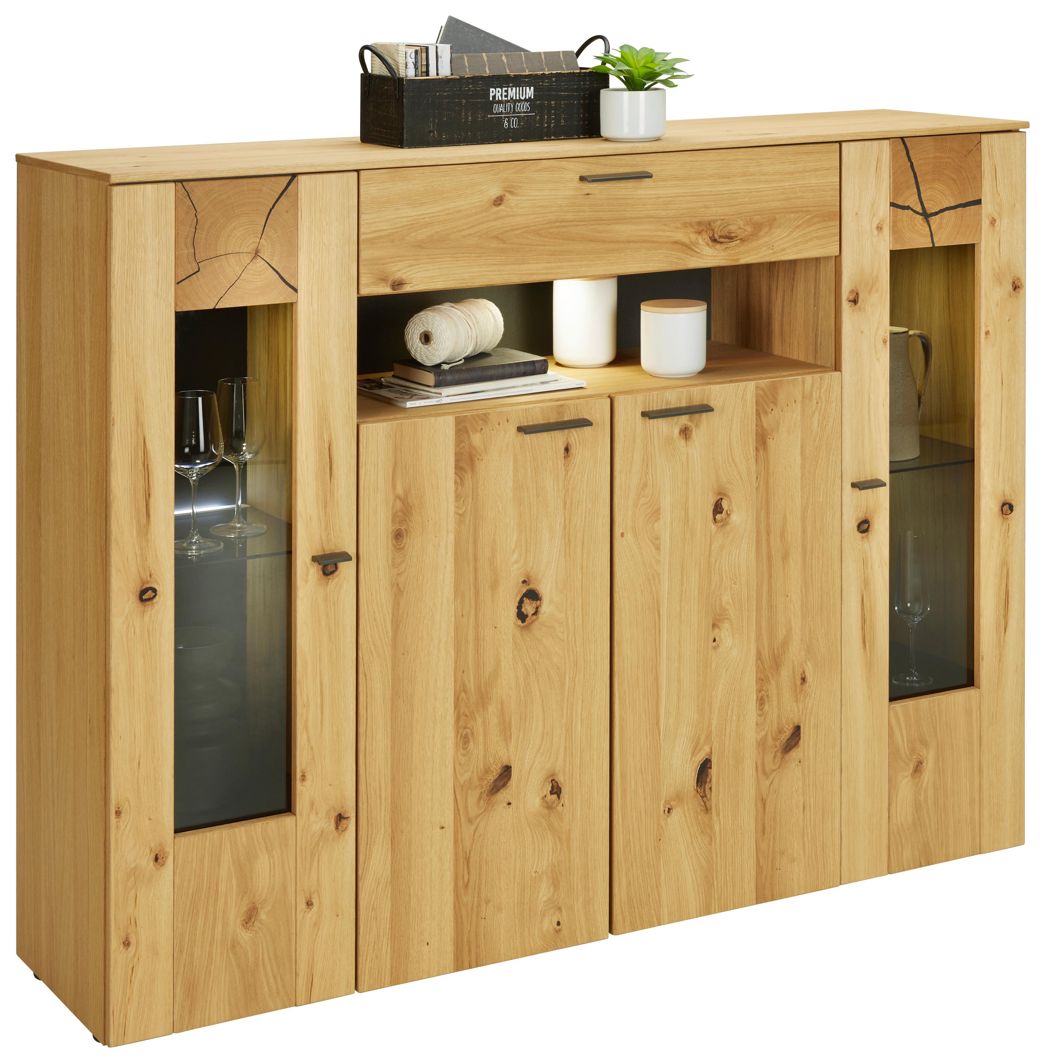 Highboard Stockholm in Eichefarben online kaufen mömax