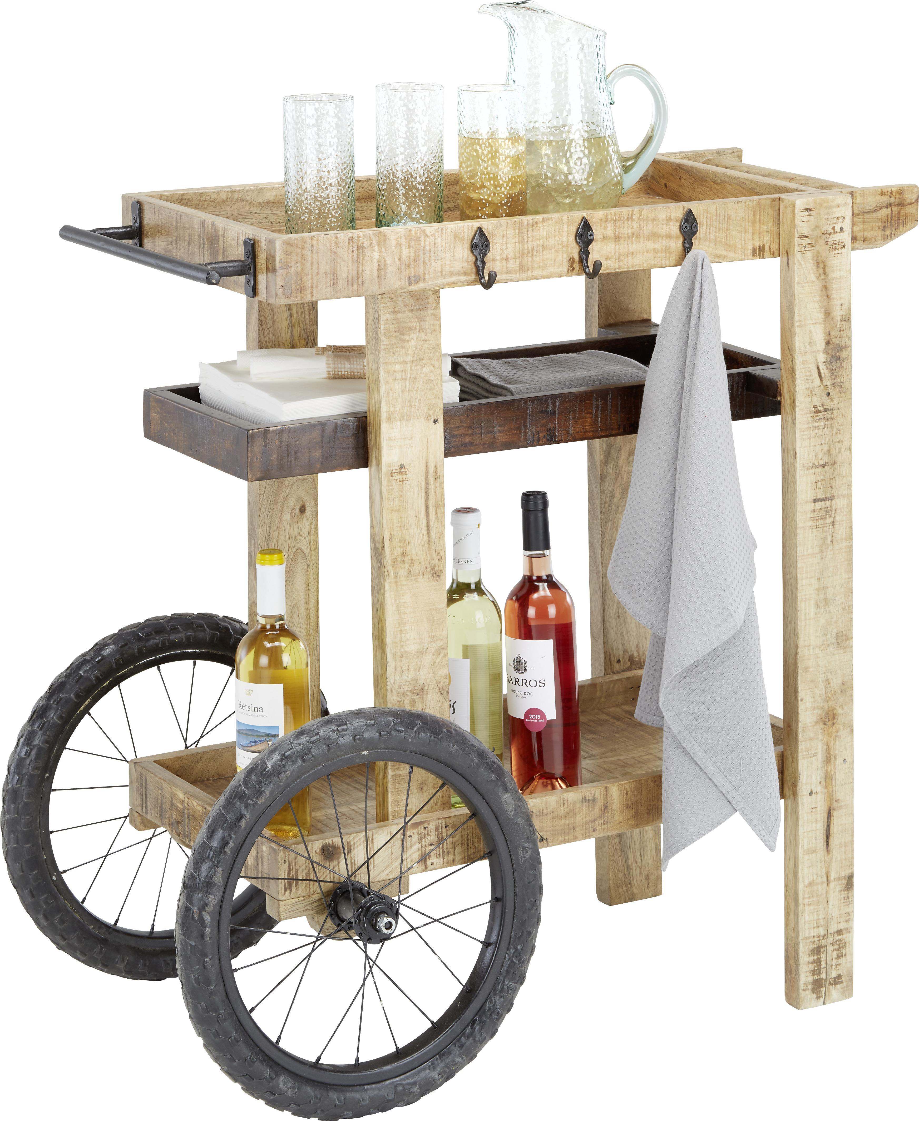 Servierwagen aus Holz online bestellen