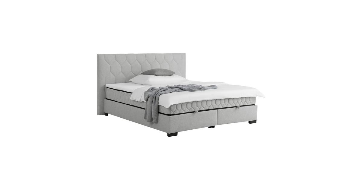 PAT BOX MAYA D 180/200 cm gri deschis comandă online moemax