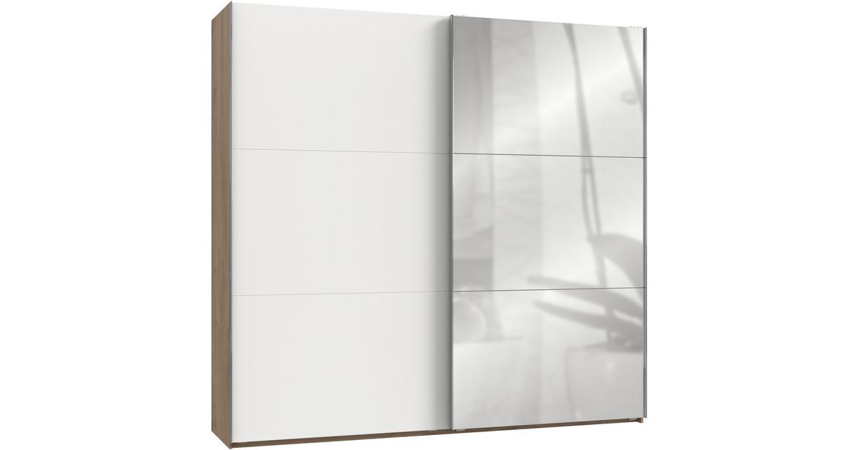 Ormar Sa Kliznim Vratima Level 36 A 250/236/65 cm prozirna, bela, boja ...