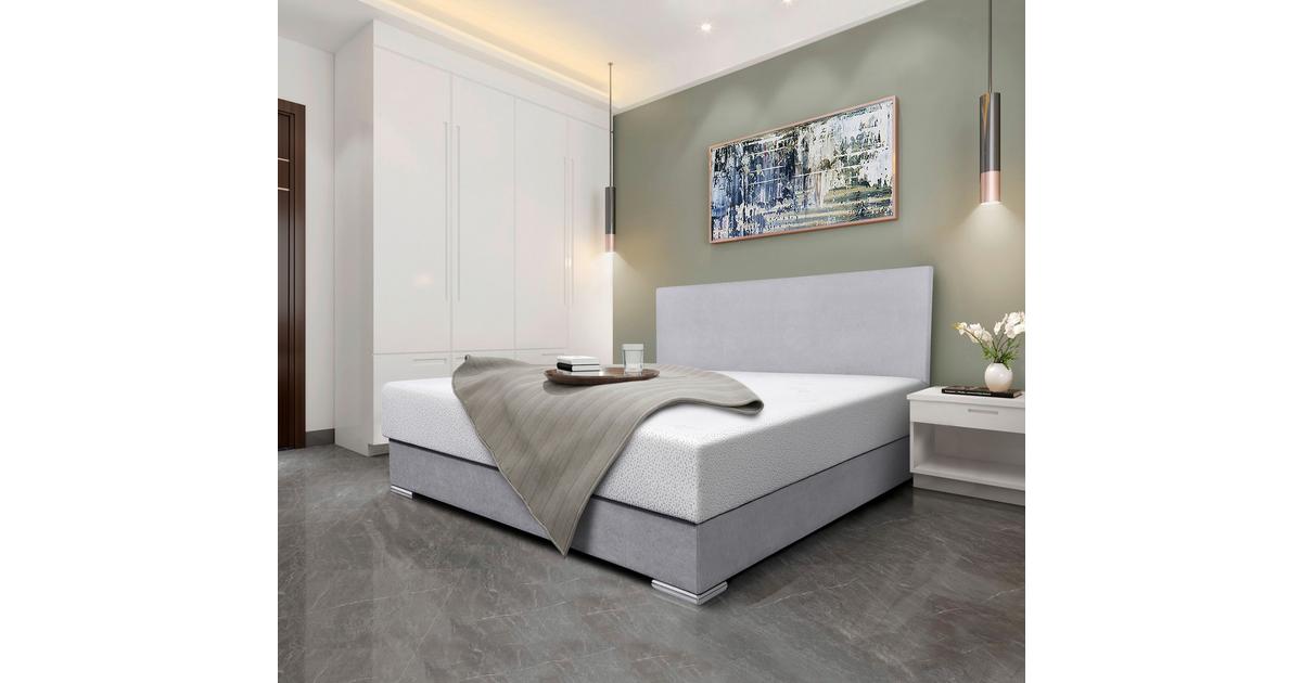 Tapecirani Krevet Morato 140/200 cm svijetlo siva kupujte online mömax