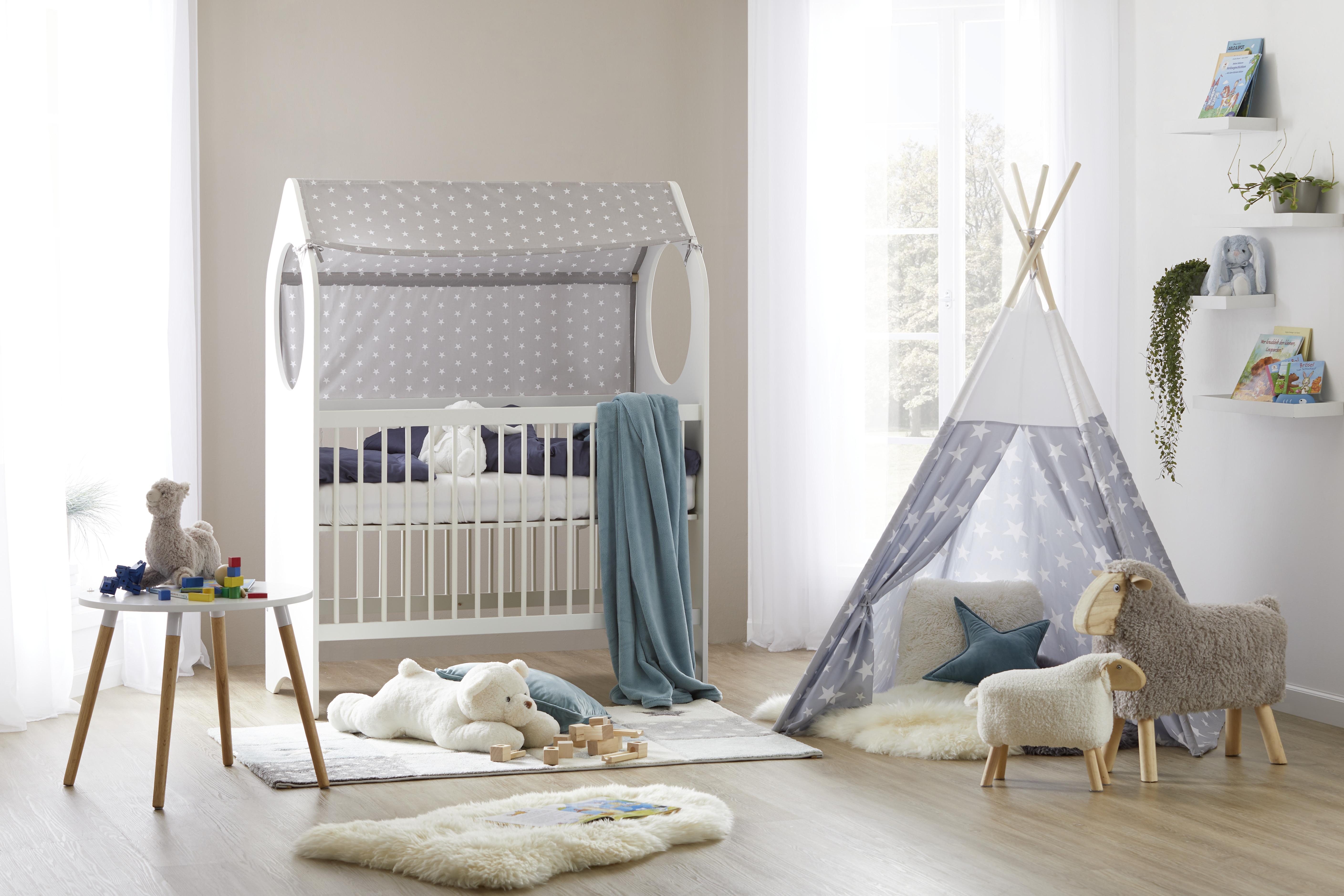 Kindertisch in Eiche und Weiß online bestellen