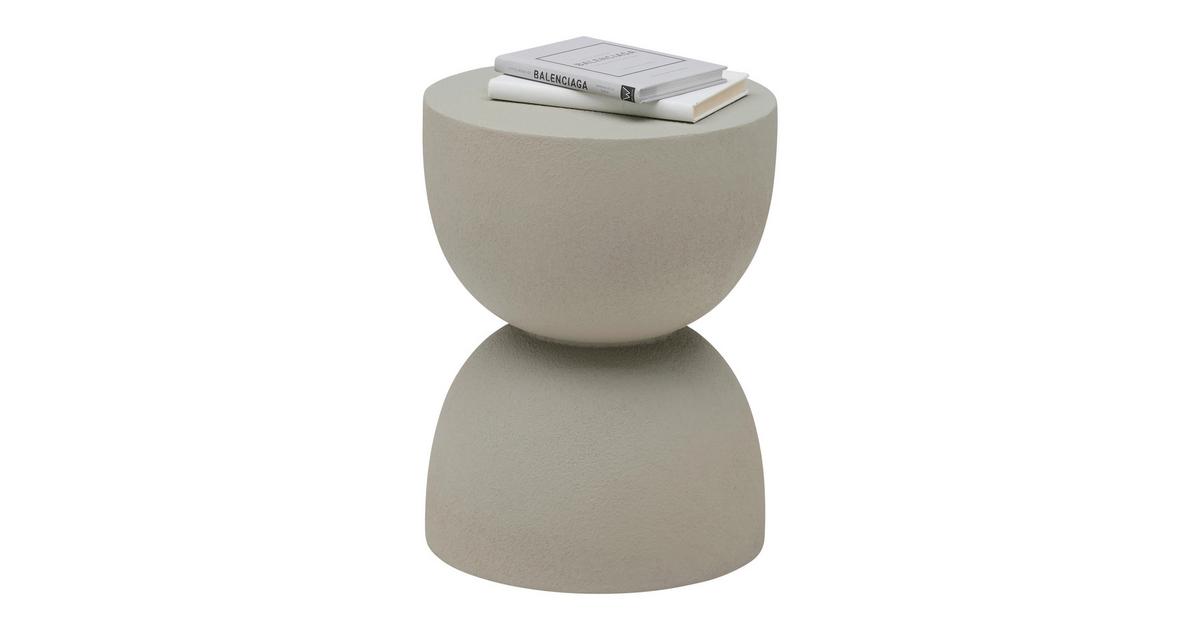 Hocker Tondo Steinoptik Hellgrau online kaufen mömax