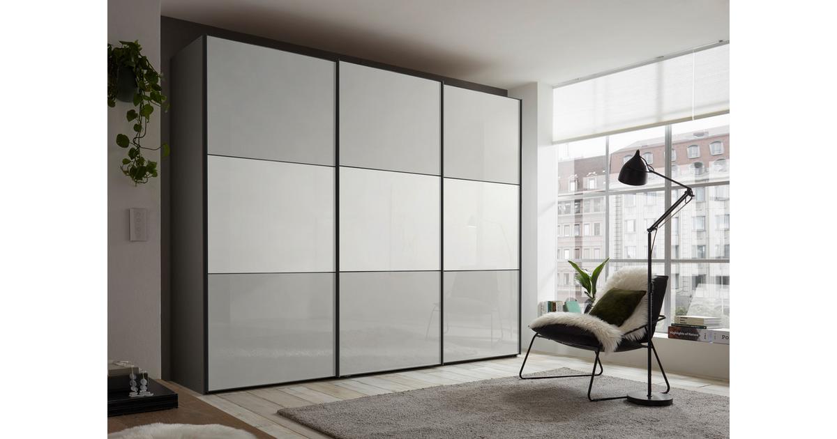 Ormar Sa Staklenim Kliznim Vratima Includo 249/222/68 cm bela ...