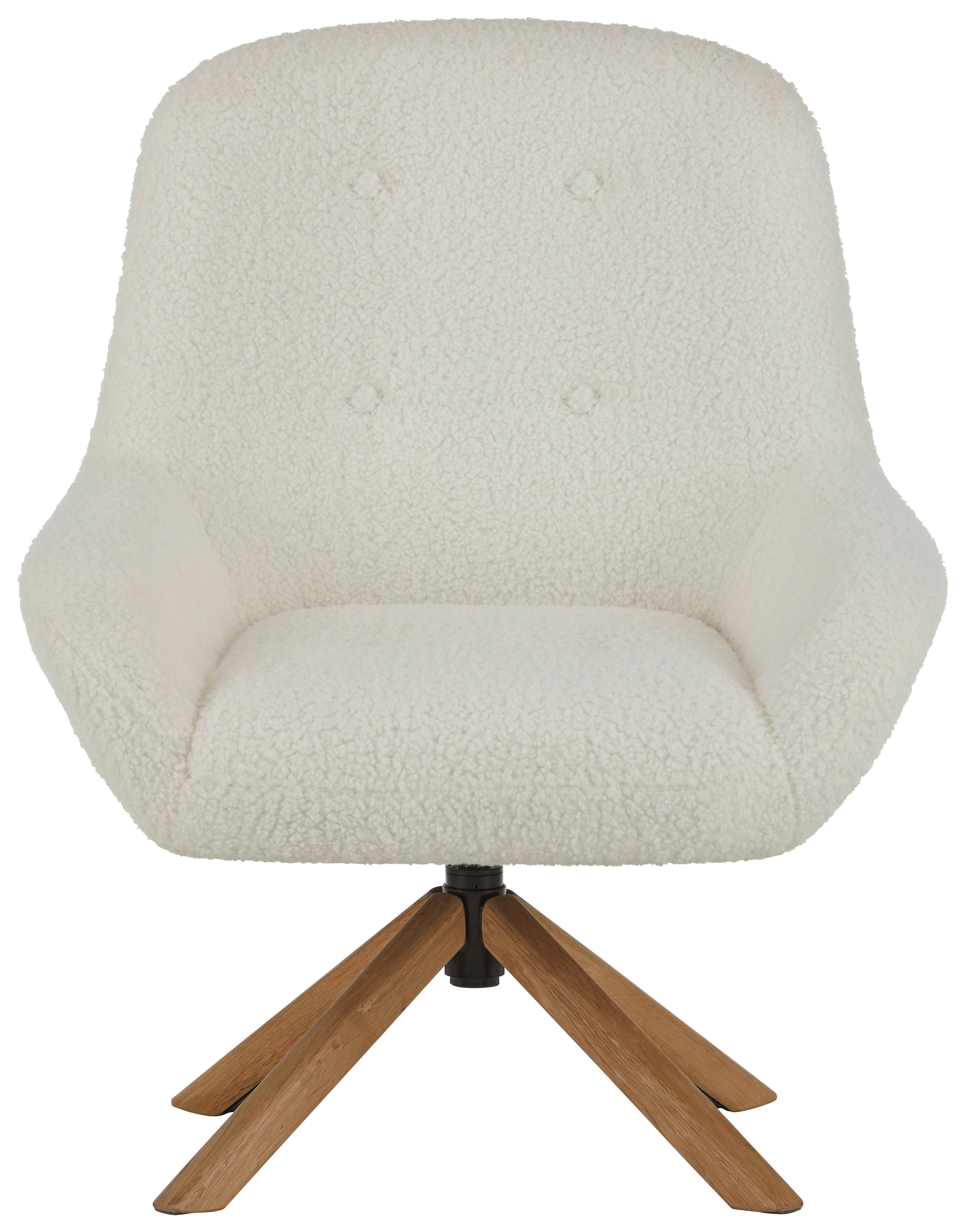 Sessel in Weiß - Naturfarben, MODERN, Holz/Textil (100/150/40cm ...