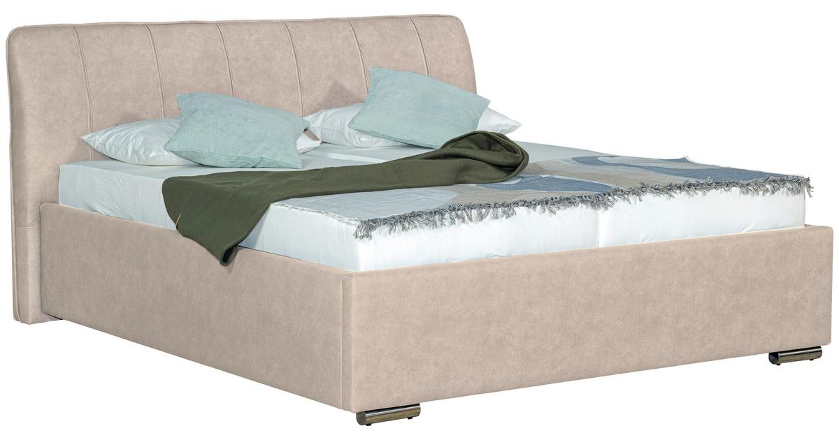 Tapecirani Krevet France Storage 160/200 cm krem kupujte online mömax