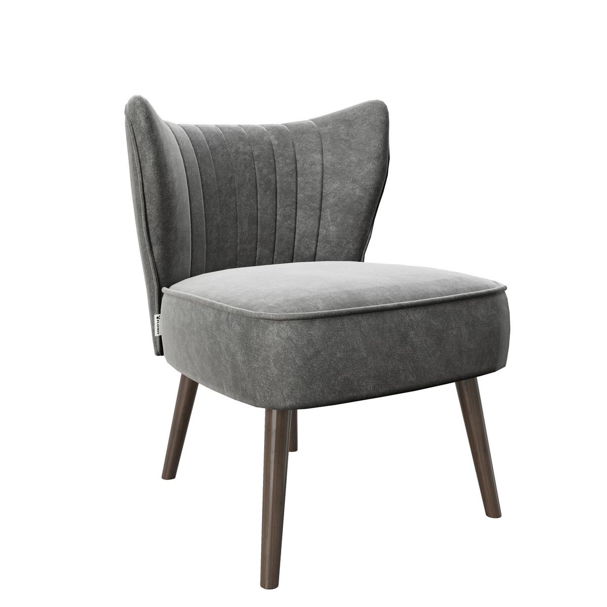 Homebase grey velvet chair store
