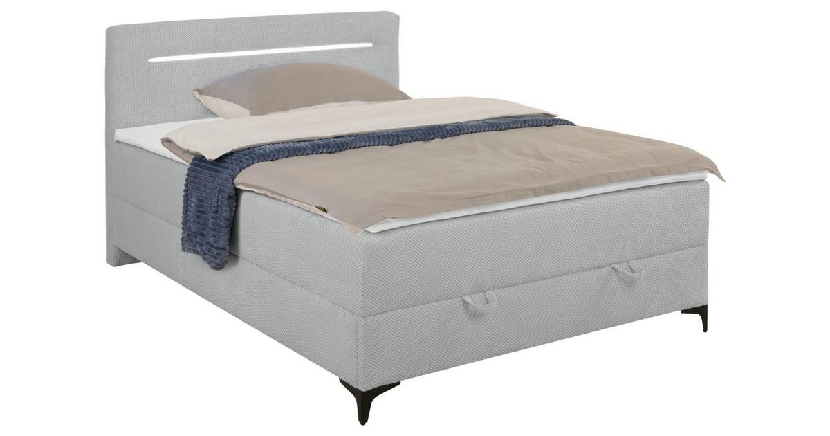 PAT TIP BOXSPRING JERRY 120/200 cm argintiu comandă online moemax