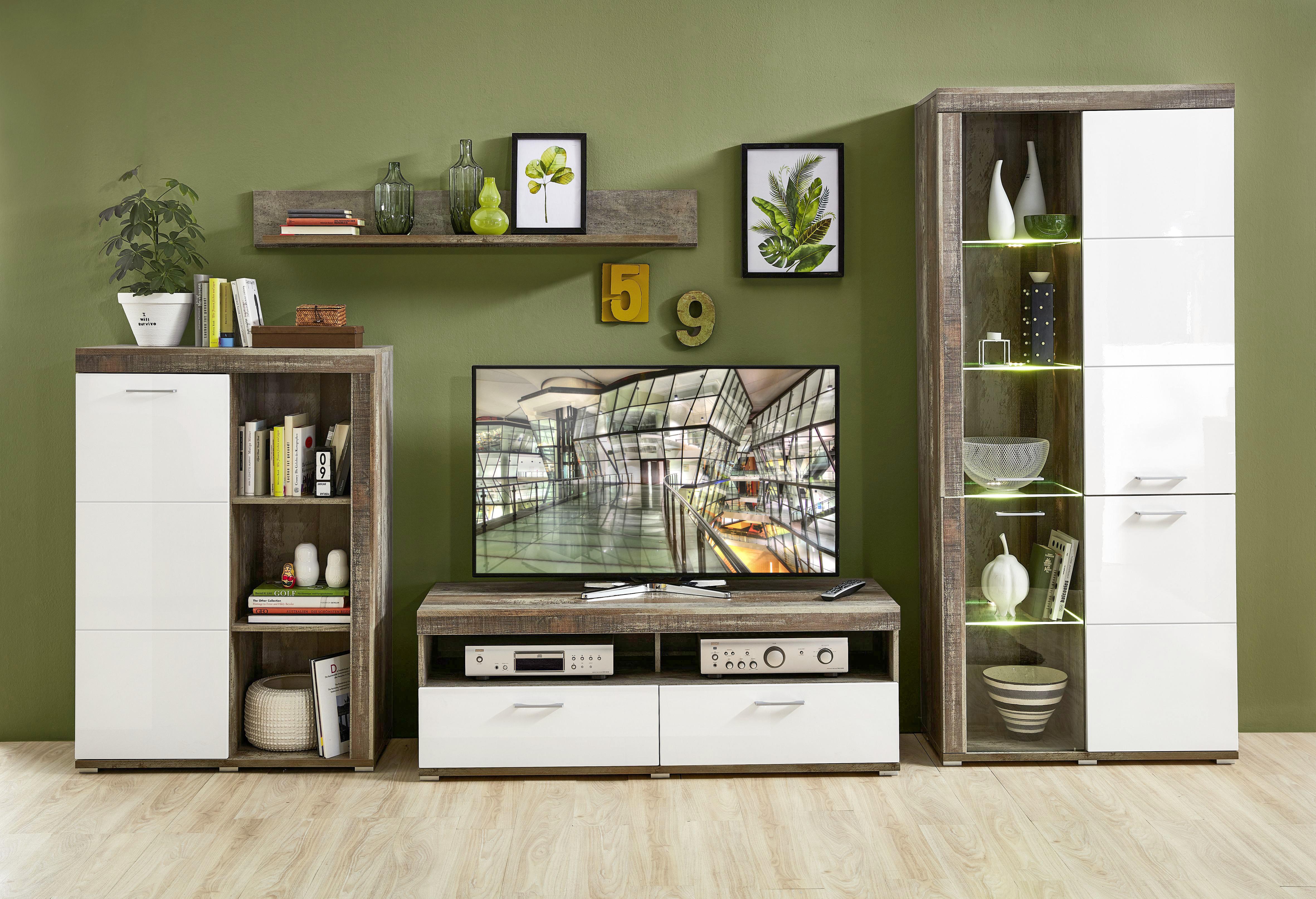 Wohnwand in Weiß - Jetzt Online bestellen