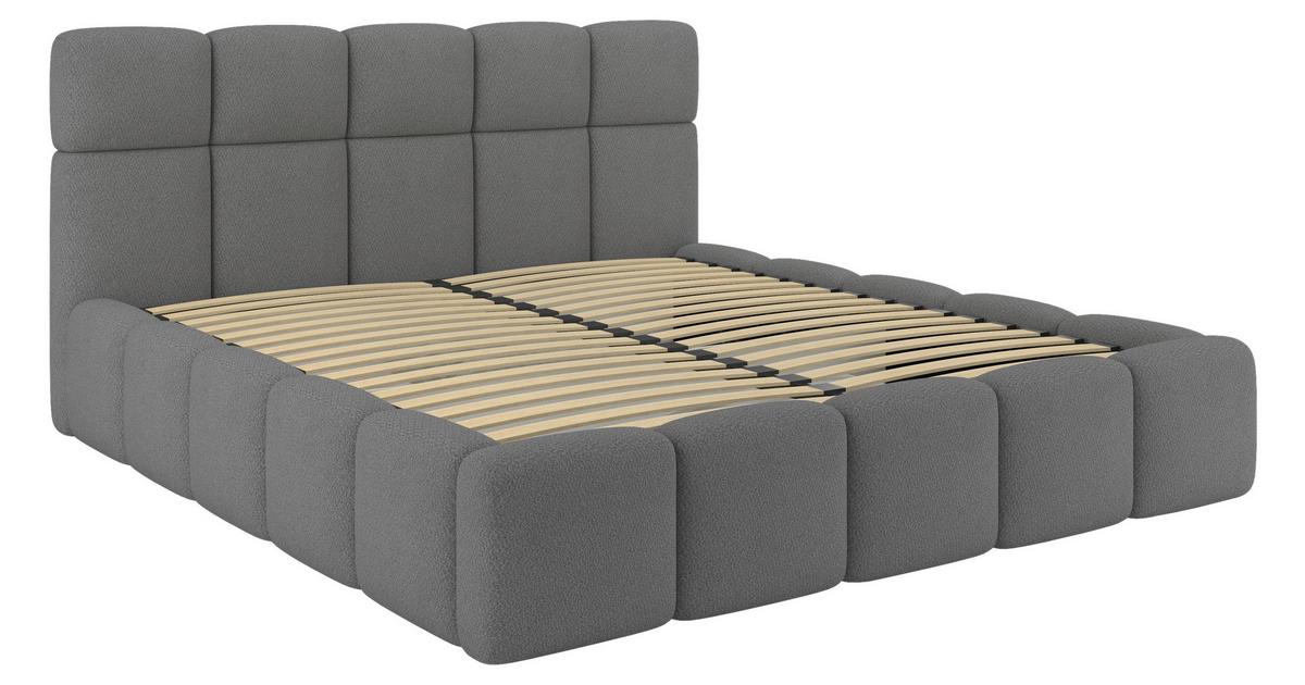 Tapecirani Krevet Cloudy 180/200 cm siva kupujte online mömax