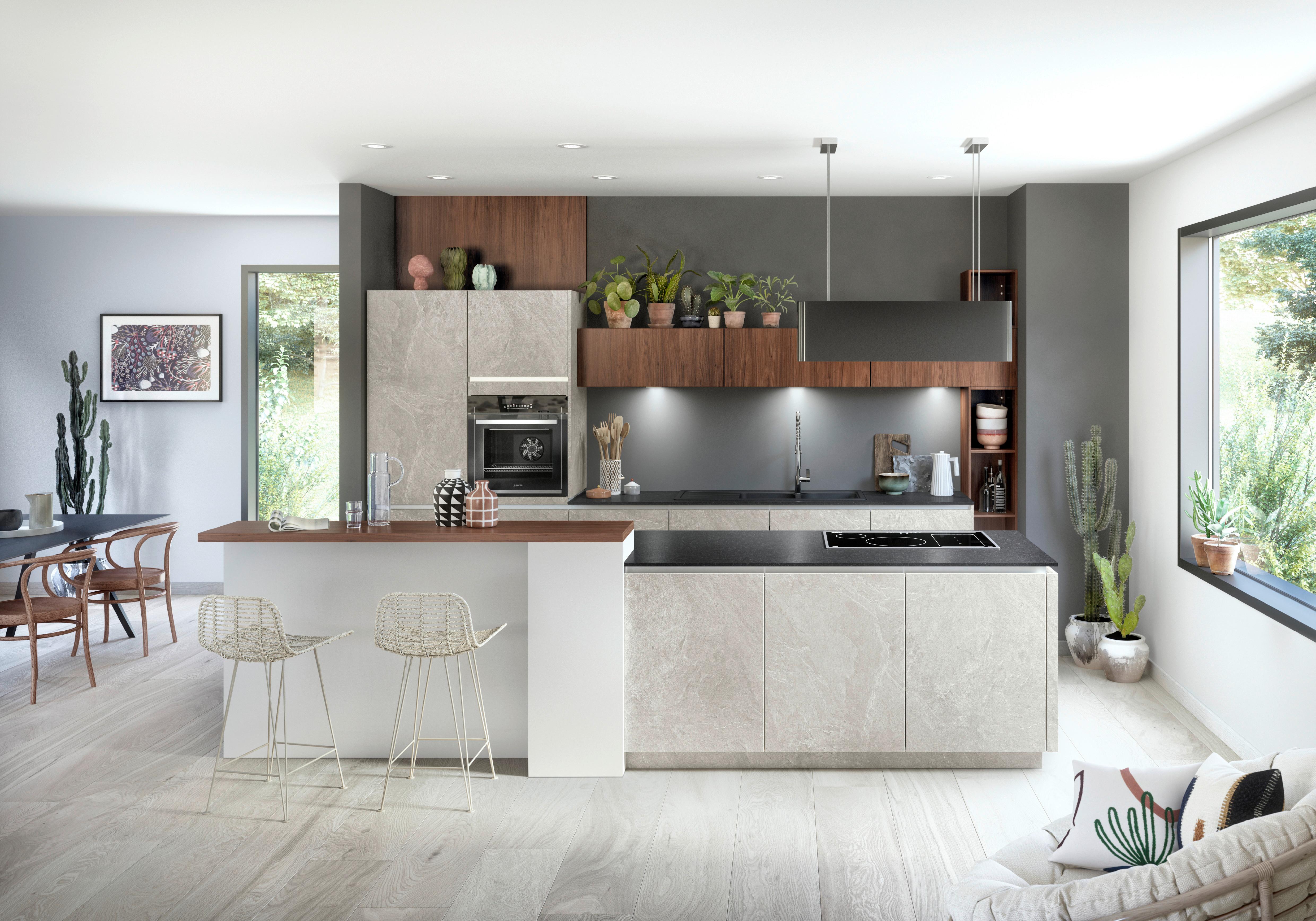 Küchen mit Kochinsel online kaufen | mömax.at